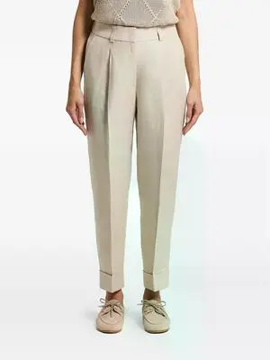 Peserico Linen Gabardine Trousers