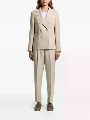 Peserico Linen Gabardine Trousers