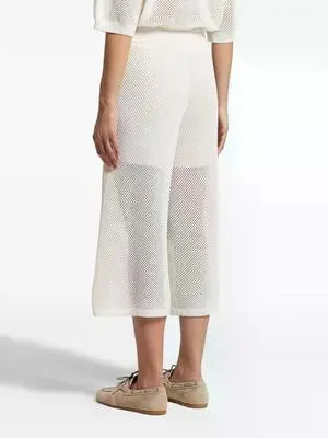 Peserico Open-knit Trousers