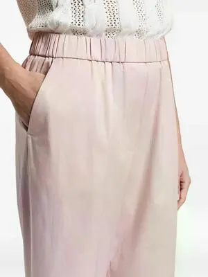 Peserico Elasticated-waist Trousers - Pink