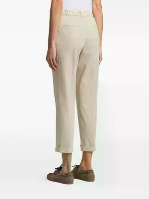 Peserico Cuffed Trousers - Neutrals