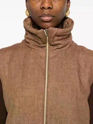 Herno Funnel-neck Zip Gilet