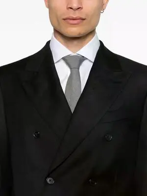 Caruso Wool Double-breasted Suit