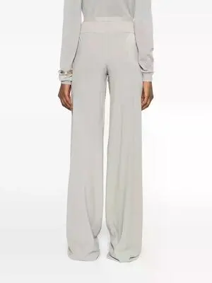Rick Owens Ribbed Palazzo Pants - Grey
