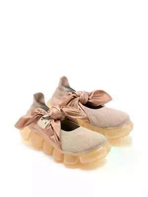 GROUNDS Bow-detail Sneakers