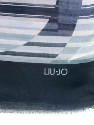 Liu Jo Striped Patterned Scarf