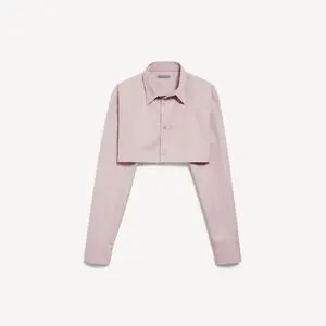 Balenciaga Cropped Shirt - Pink