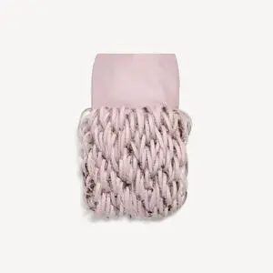 Balenciaga Pencil Skirt With Feather Detail - Pink