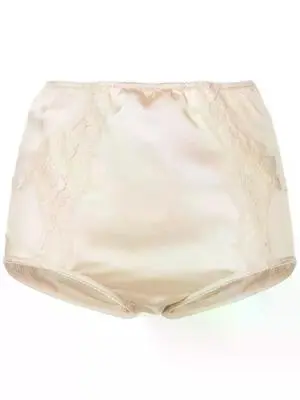 Dolce & Gabbana Lace-detail Briefs - Neutrals