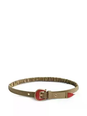 La DoubleJ Eyelet Detail Cinch Belt - Neutrals