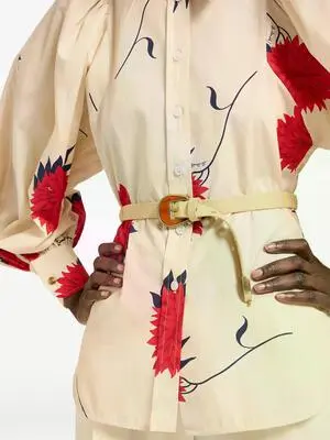 La DoubleJ Eyelet Detail Cinch Belt