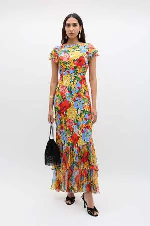 Rixo Ordinia Floral Gown