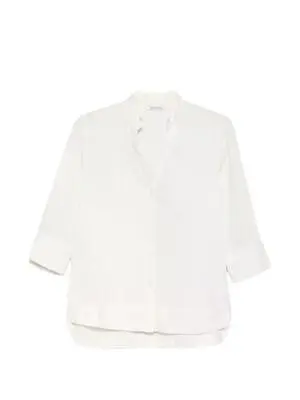 ROSSO 35 Buttoned Three-quarter-sleeve Shirt