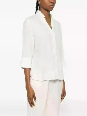 ROSSO 35 Buttoned Three-quarter-sleeve Shirt
