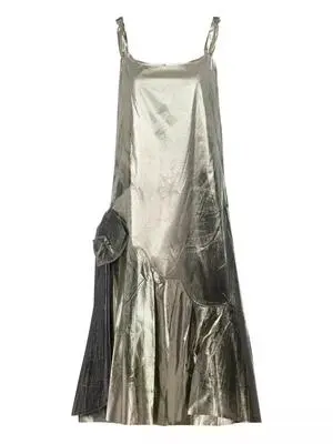 MAISON MARGIELA Foiled Midi Dress - Grey
