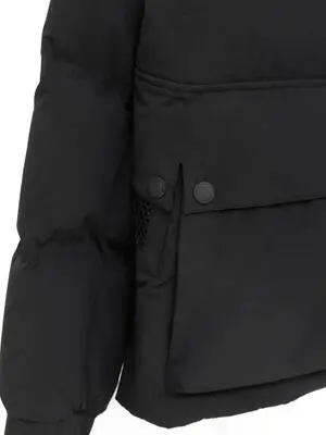 Moncler Padded Jacket With Pockets - Black