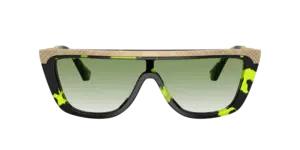 Burberry Sunglasses - Clear Gradient Green