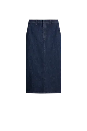 Scanlan Theodore Denim Tailored Skirt