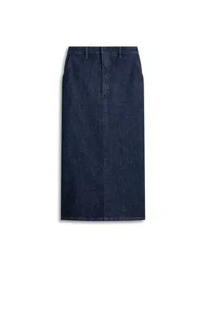 Scanlan Theodore Denim Tailored Skirt