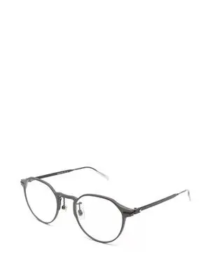 Montblanc Round-frame Glasses - Grey