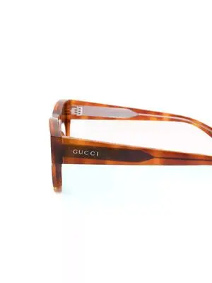 Gucci Rectangle-frame Sunglasses