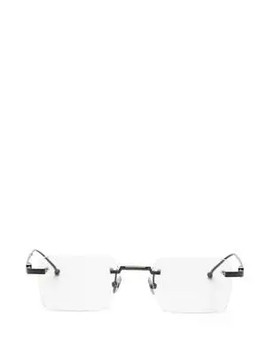 Cartier Rectangle-frame Glasses - Grey