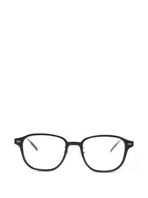 Montblanc Square-frame Glasses - Black
