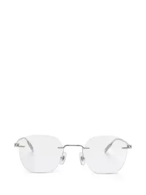 Montblanc Round Frame Eyeglasses - Silver