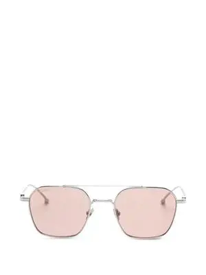 Cartier Geometric Frame Sunglasses - Silver