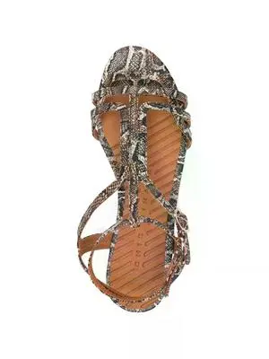 Chie Mihara Yael Strappy Sandals - Black