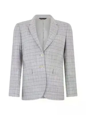 Brooks Brothers Glen Plaid Single-breasted Blazer