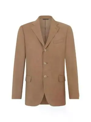 Brooks Brothers Single-breasted Three-button Virgin Wool Blazer
