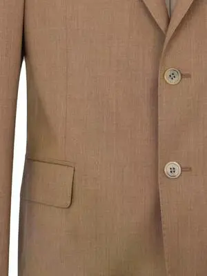 Brooks Brothers Single-breasted Three-button Virgin Wool Blazer