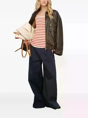 SEMICOUTURE Side-pocket Palazzo Pants