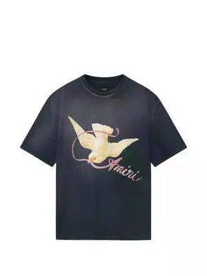 Amiri Bird-print Oversized T-shirt