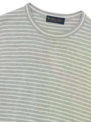 Brooks Brothers Striped Crew-neck Sweater