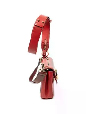 Chloé Small C Shoulder Bag - Red