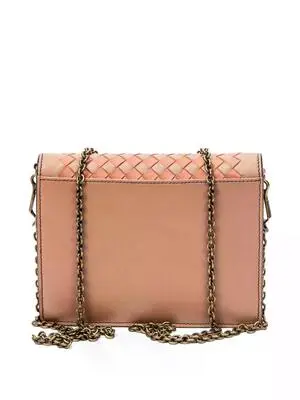 Bottega Veneta Intrecciato Flap Crossbody Bag