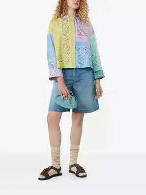 Max Mara Patchwork Bandana-print Shirt