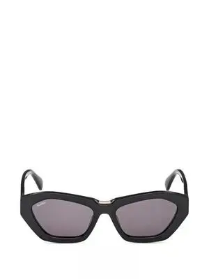 Max Mara Geometric-frame Sunglasses - Black