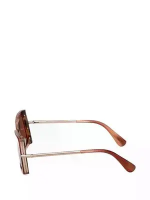 Max Mara Rectangle Sunglasses