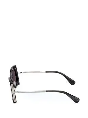 Max Mara Geometric-frame Sunglasses - Grey