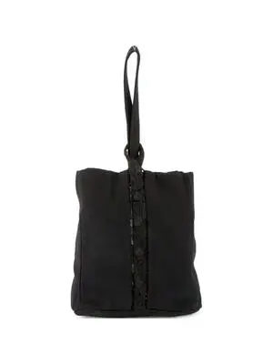 Prada 2000s Silk Tote Bag