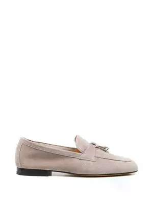DOUCAL'S Tassel Suede Loafers