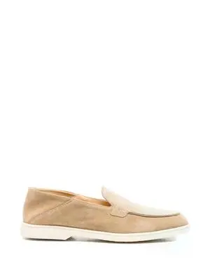 DOUCAL'S Suede Loafers - Neutrals