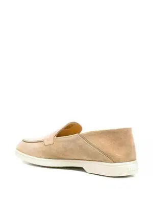 DOUCAL'S Suede Loafers - Neutrals