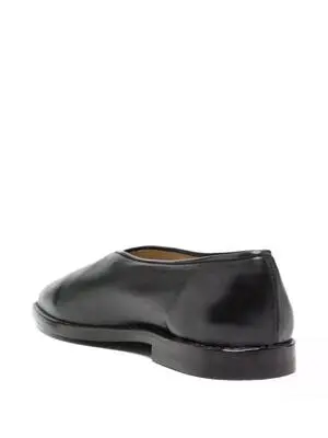 LEMAIRE Leather Flat Piped Slippers