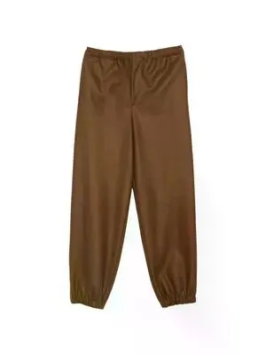 JIL SANDER Elasticated Wool Trousers