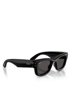 Ray-ban Wayfarer Puffer Square Sunglasses - Black