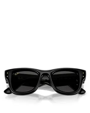 Ray-ban Wayfarer Puffer Square Sunglasses - Black